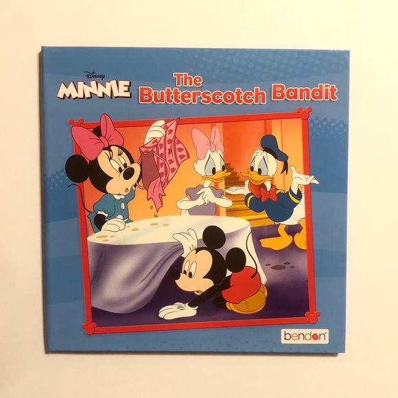 Disney | Accessories | Minnie Mouse The Butterscotch Bandit Book | Poshmark